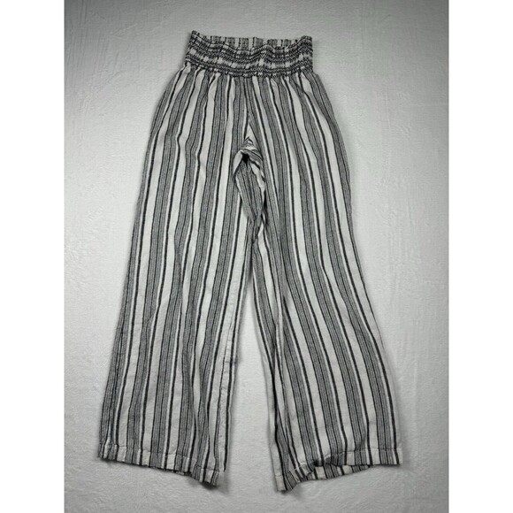 Rewash | Pants & Jumpsuits | Rewash Womens Pants Large Linen Blend Wide ...